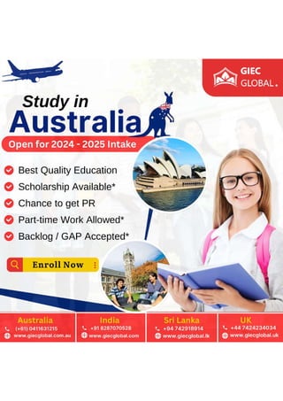 GIEC Global India is your pathway to studying in Abroad! | PDF