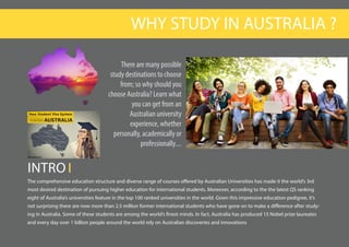 Study in australia brochure 2016 | PPT