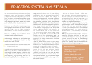 Study in australia brochure 2016 | PDF