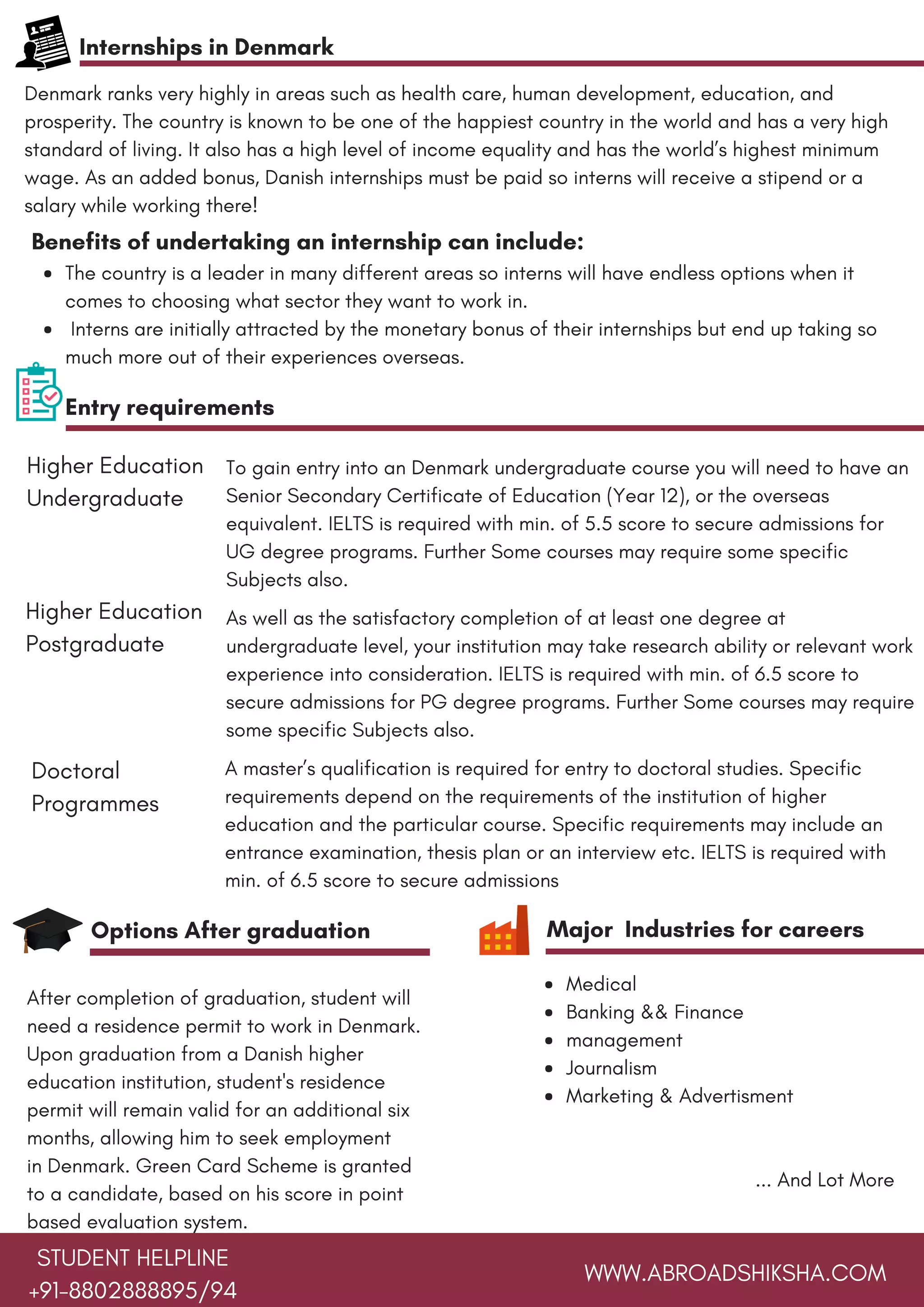 Study in denmark | PDF