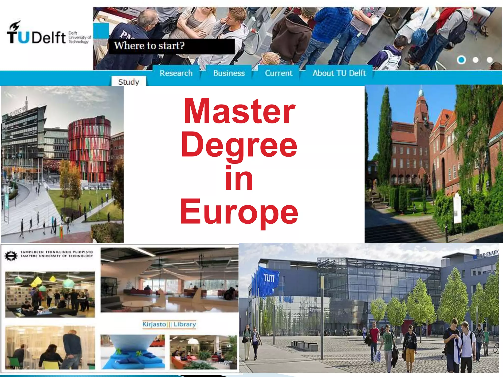 Study in Europe (Guideline) | PPTX