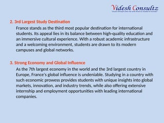 Study in France A Gateway to World-Class Education and Global ...