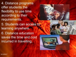 Studying at a distance | PPT