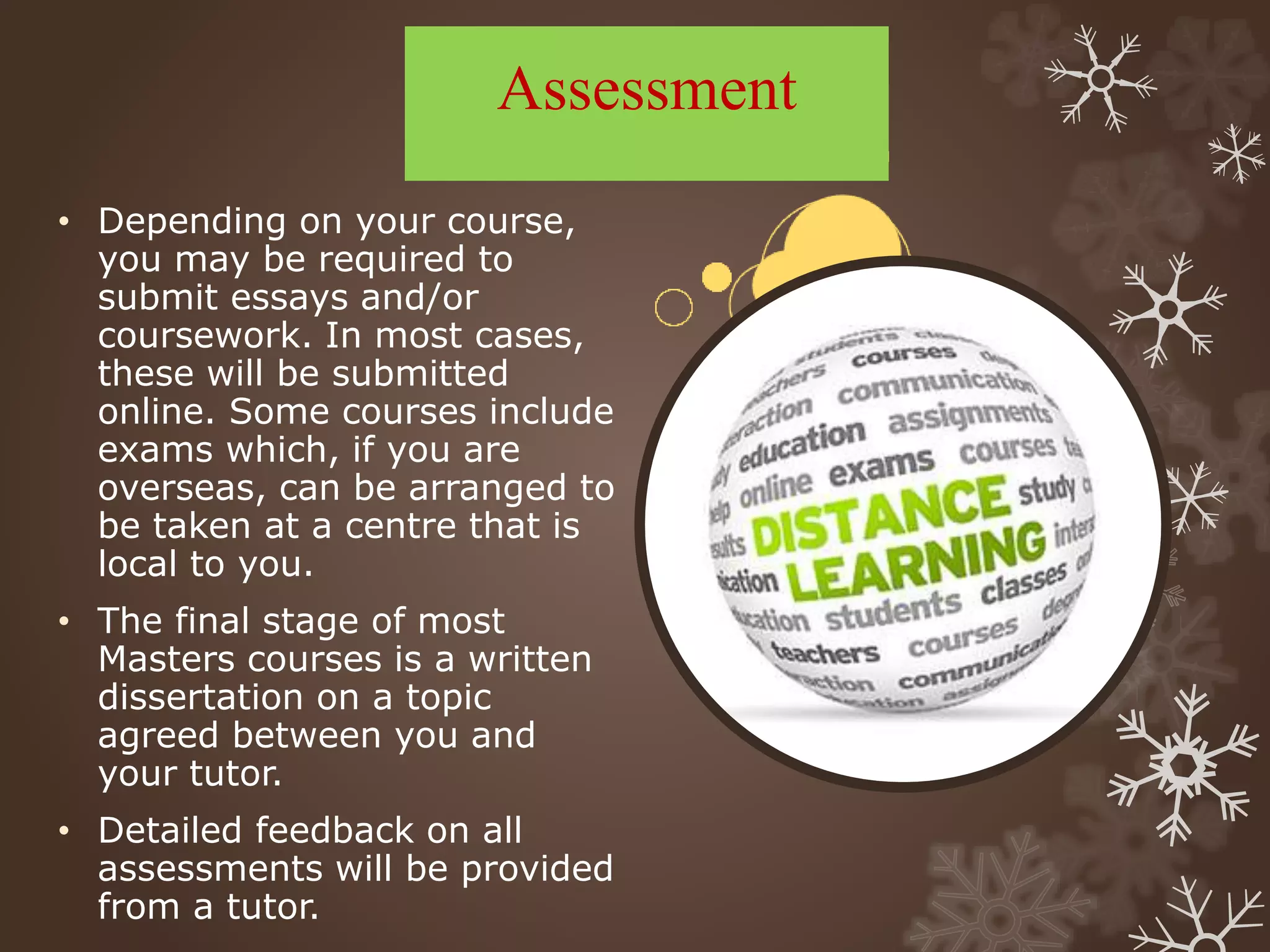 Studying at distance | PPT