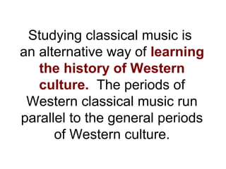 Studying Classical Music | PPT