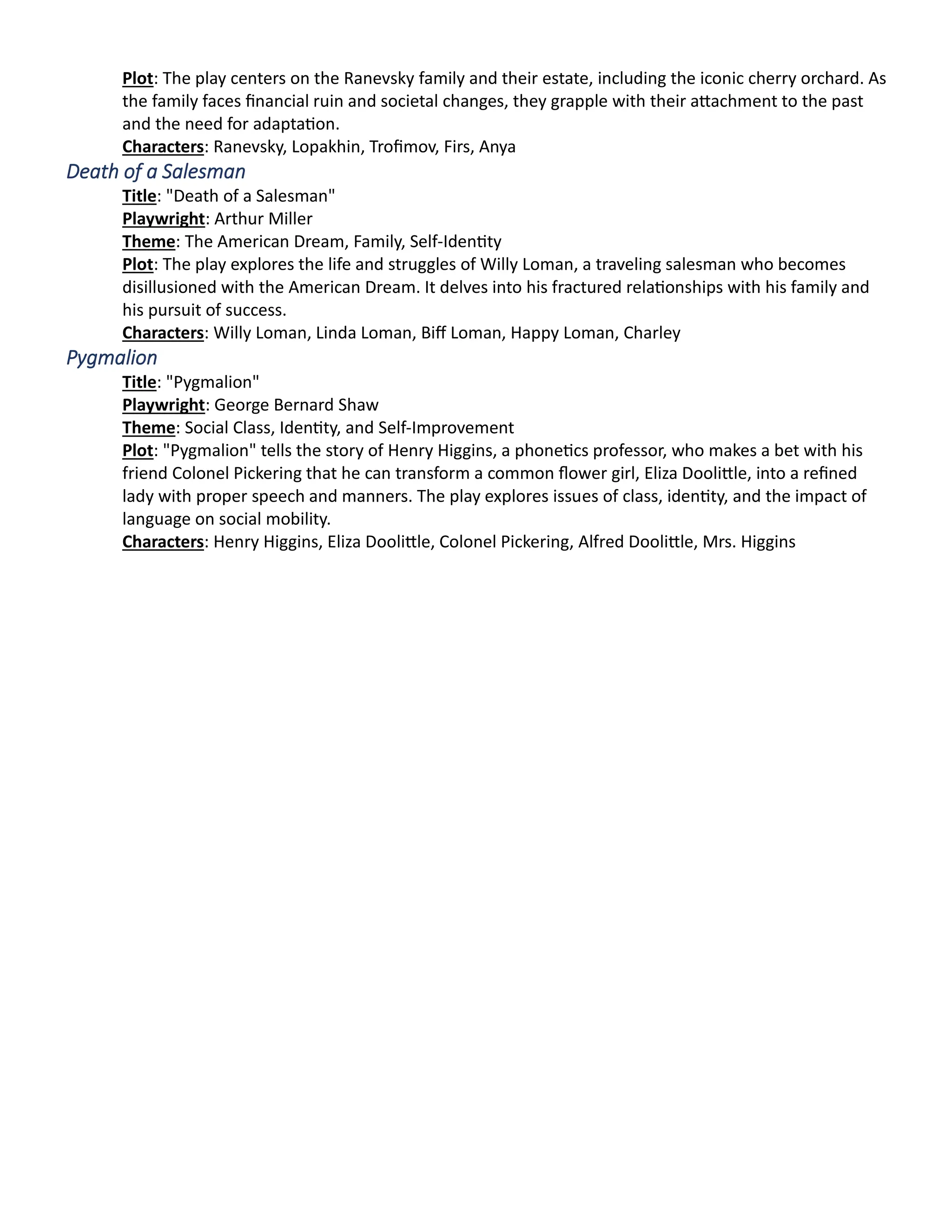 Studying Drama: Definition, types and elements | PDF