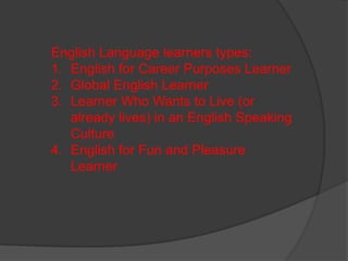 Studying english for many reason | PPSX