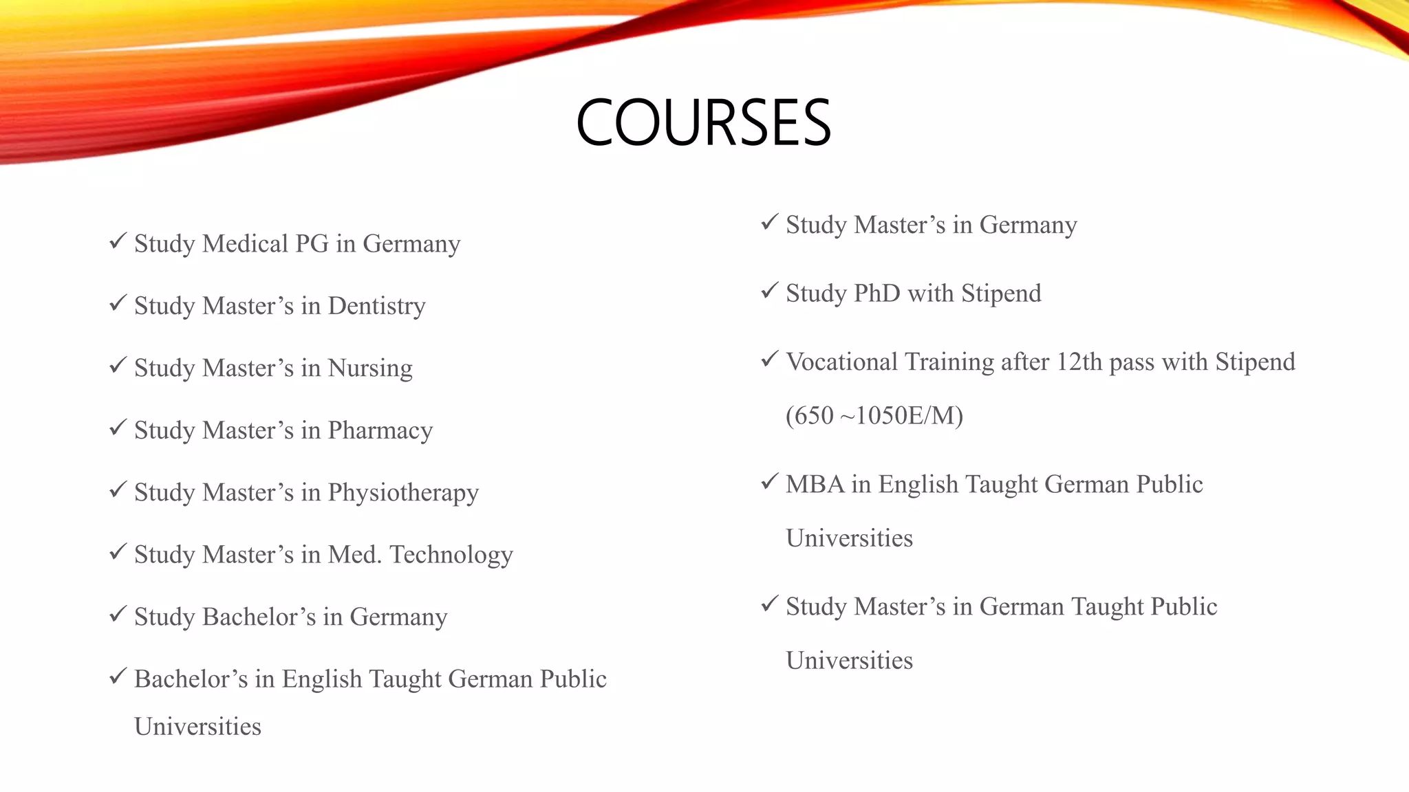 Study in germany | PPTX