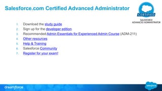 Tips for Studying for your Salesforce Certification | PPT