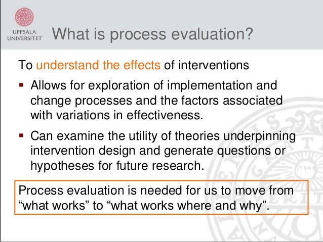 Studying implementation 2017