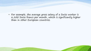 Studying in switzerland | PPTX