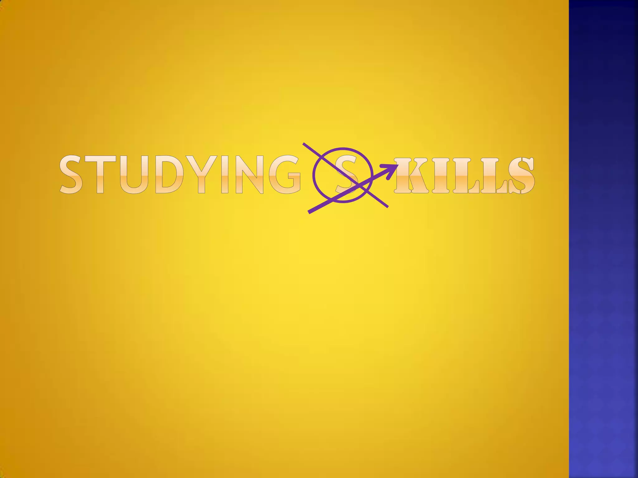 Studying Kills - PPT Outline | PPT Studying Kills - PPT Outline | PPT