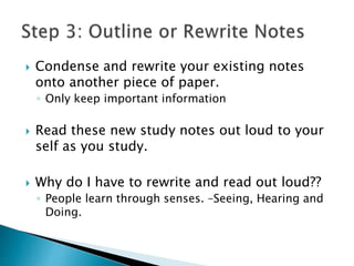 Studying Presentation | PPTX