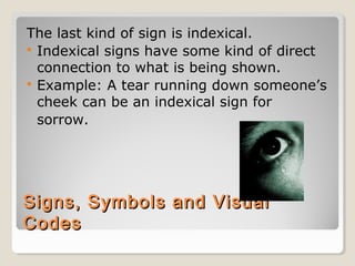 Studying signs, codes | PPT