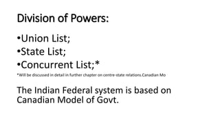 Studying the federal system | PPT