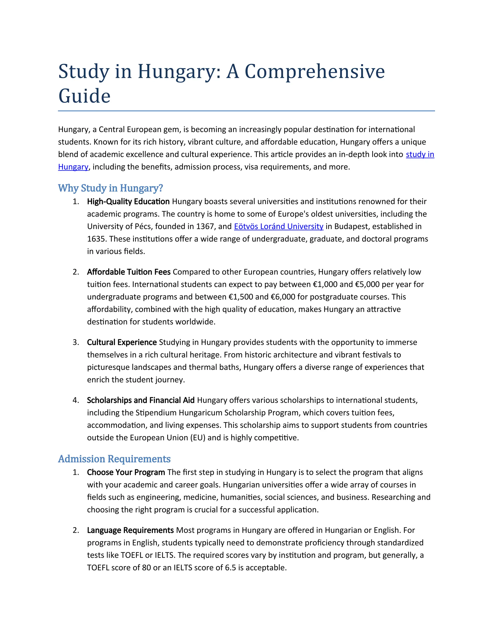 Study in Hungary A Comprehensive Guide.docx