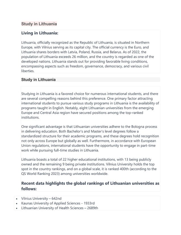 Study in Lithuania.docx