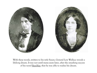 General Lew Wallace & His Study | PPT