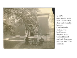General Lew Wallace & His Study | PPT