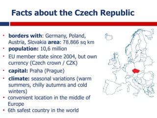 Study in the czech republic presentation | PDF