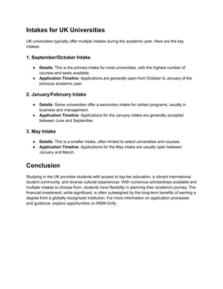 Study in the UK_ Colleges, Scholarships, Fees, Intake _ MSM Unify.pdf
