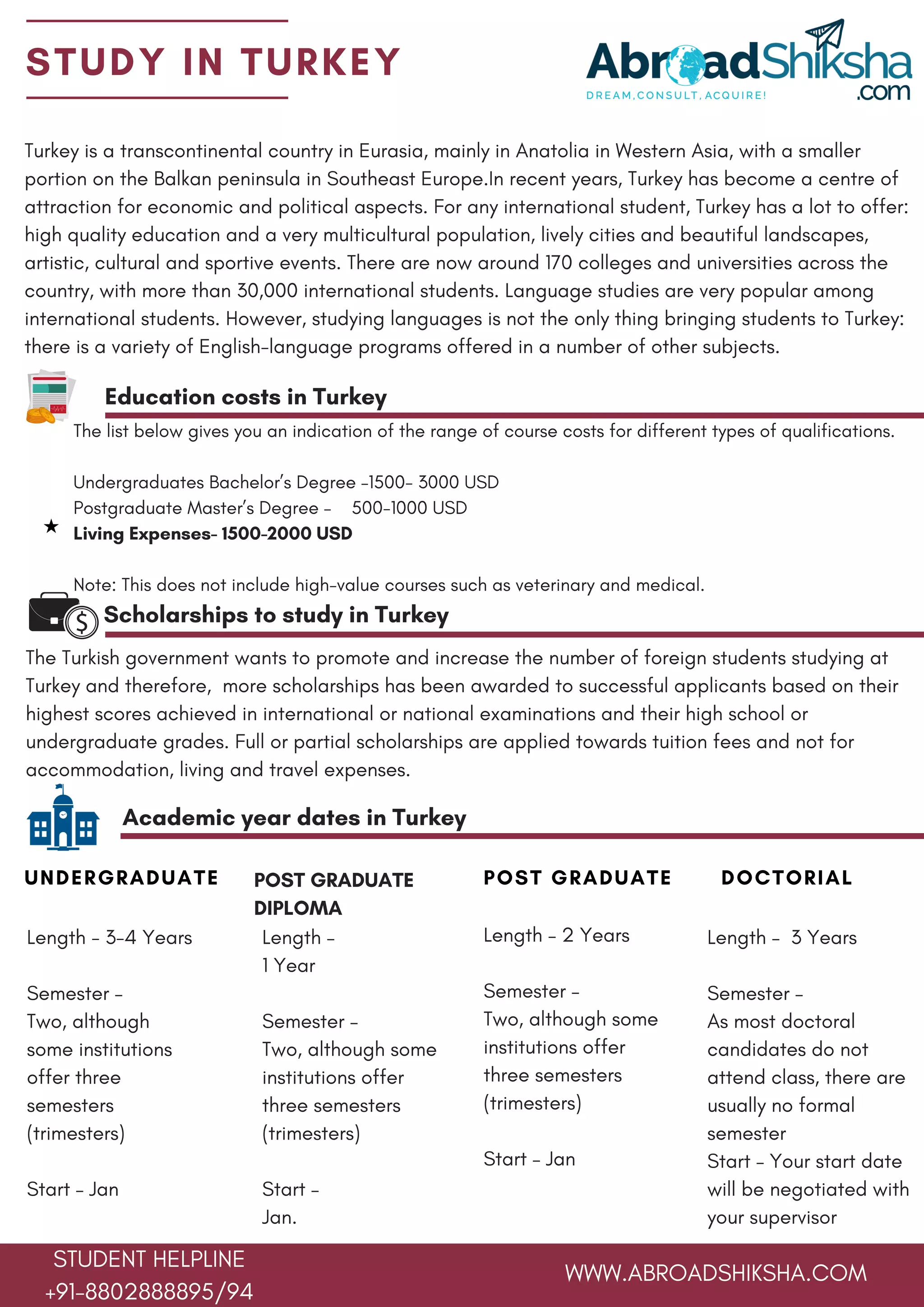Study in turkey | PDF