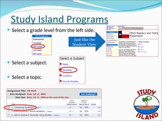 Study Island for Teachers | PPT | Education industry | Industries