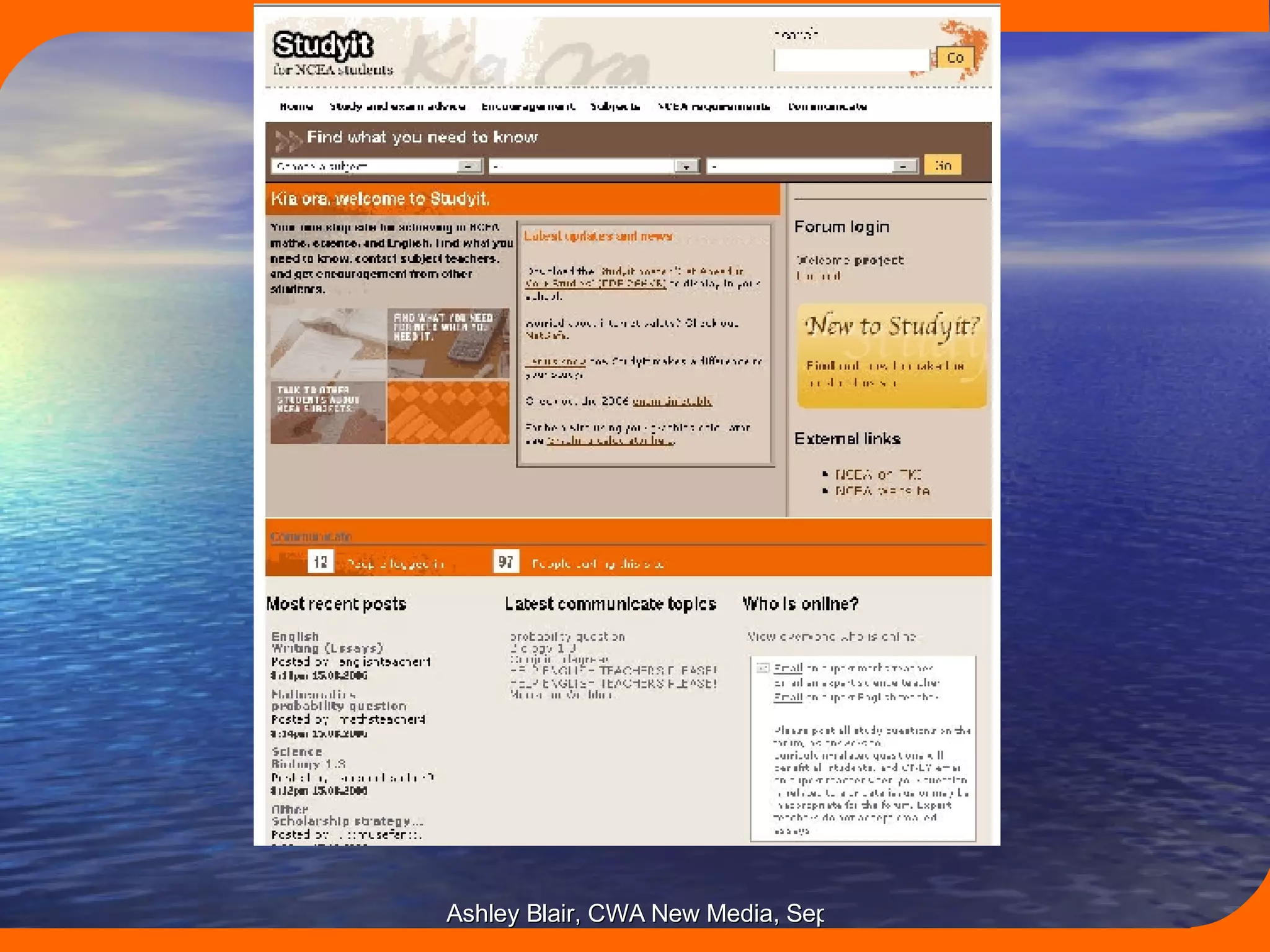 StudyIT Presentation | PPT