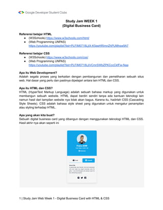 Study Jam 1 - HTML CSS.pdf