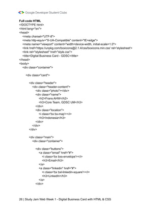Study Jam 1 - HTML CSS.pdf