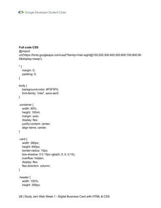 Study Jam 1 - HTML CSS.pdf