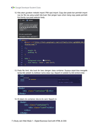 Study Jam 1 - HTML CSS.pdf