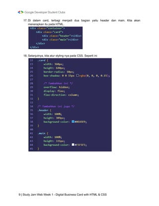 Study Jam 1 - HTML CSS.pdf