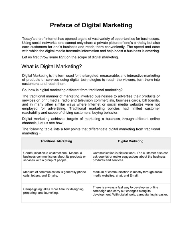 Digital Marketing Full Course | Shaun Mentor | PDF