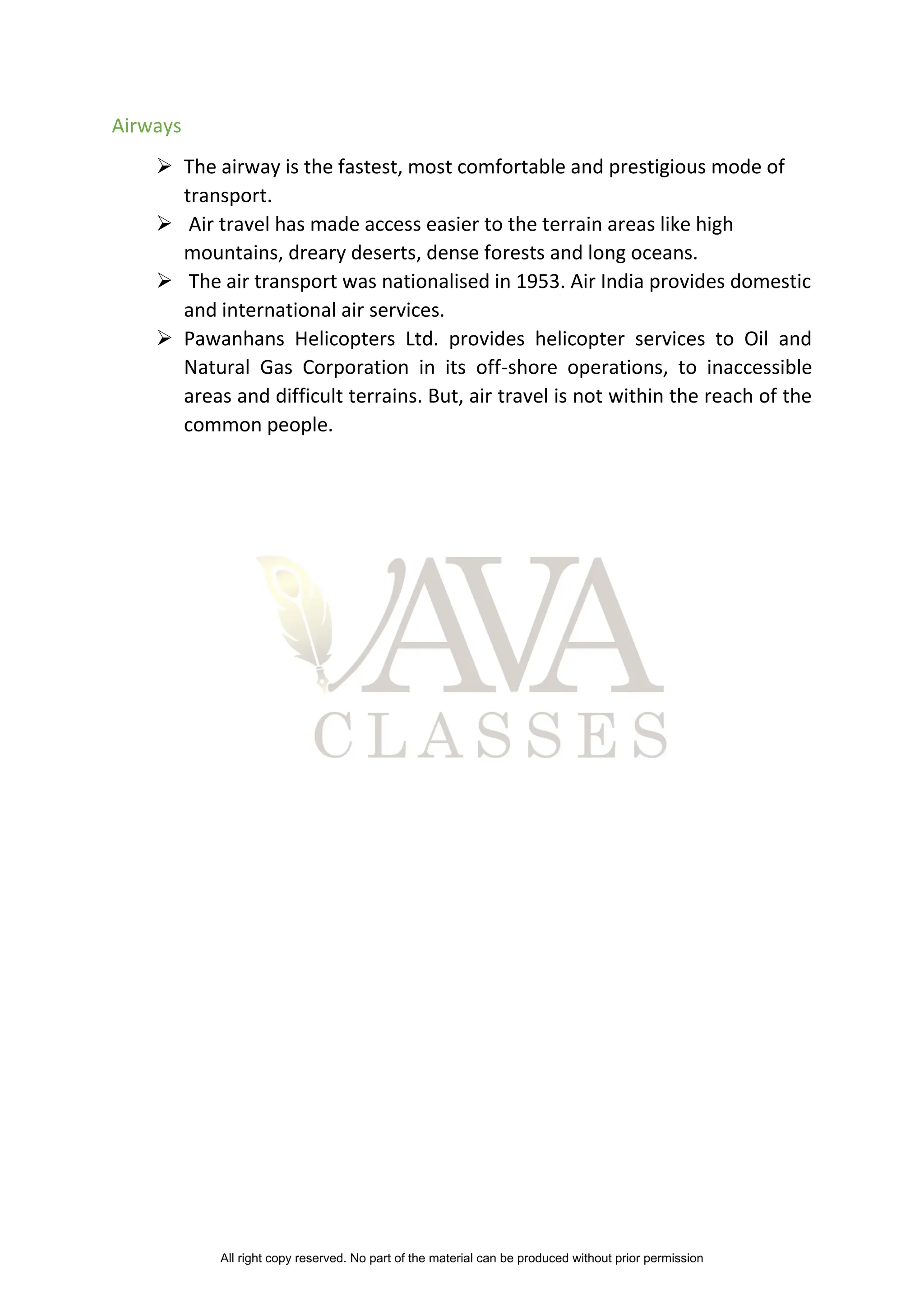 Lifelines of National Economy chapter for Class 10 STUDY MATERIAL PDF | PDF