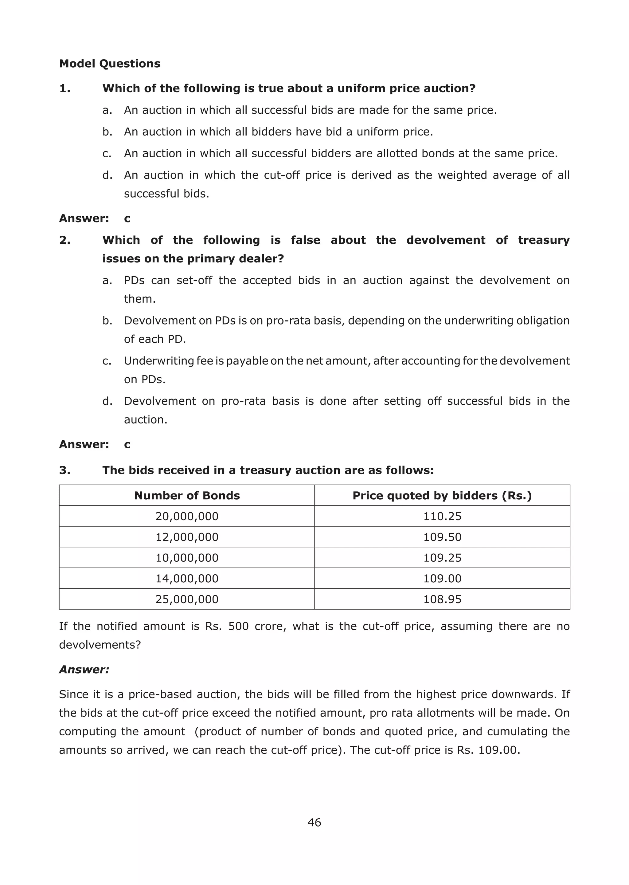 Study Material - [NCFM] FIMMDA-NSE Debt Market (Basic) Module | PDF