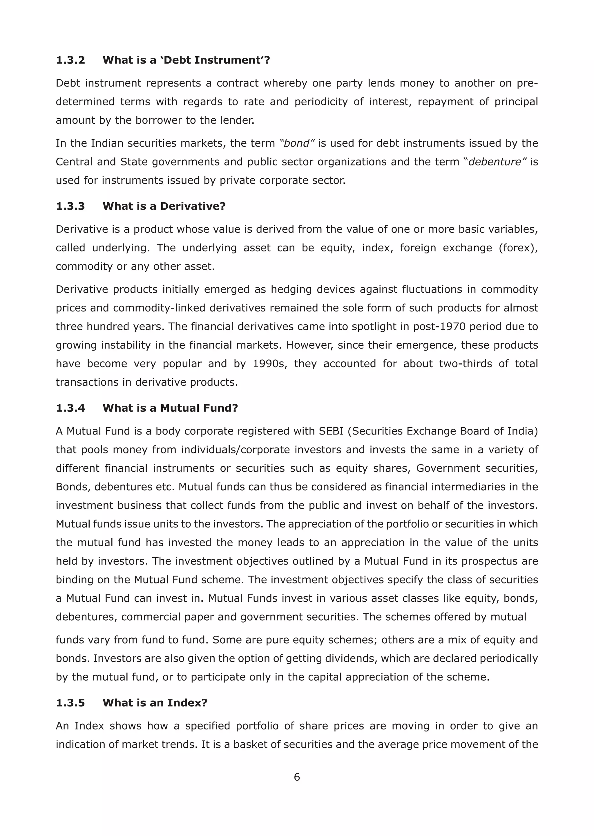 Study Material - [NCFM] Financial Markets A Beginners' Module | PDF