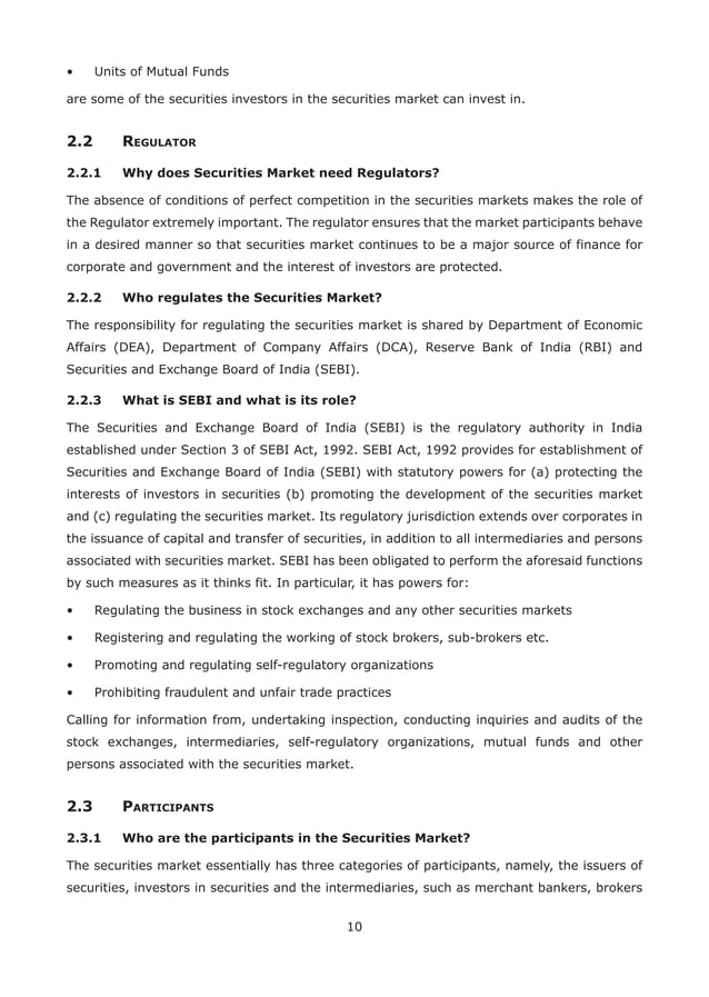 Study Material - [NCFM] Financial Markets A Beginners' Module | PDF ...