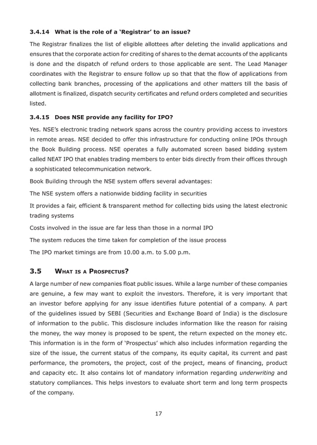 Study Material - [NCFM] Financial Markets A Beginners' Module | PDF | Business Accounting ...