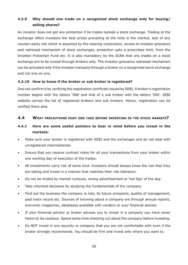 Study Material - [NCFM] Financial Markets A Beginners' Module | PDF | Business Accounting ...