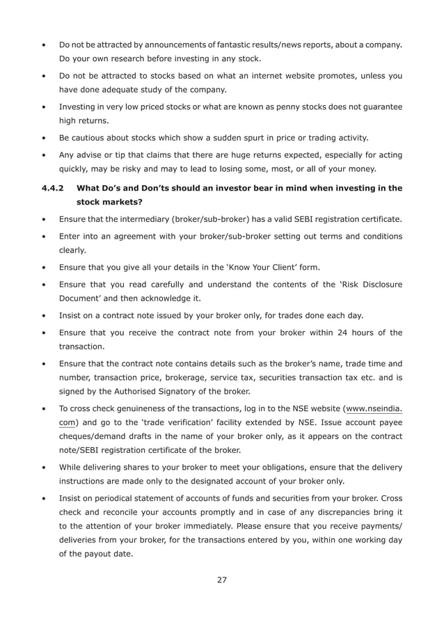 Study Material - [NCFM] Financial Markets A Beginners' Module | PDF ...