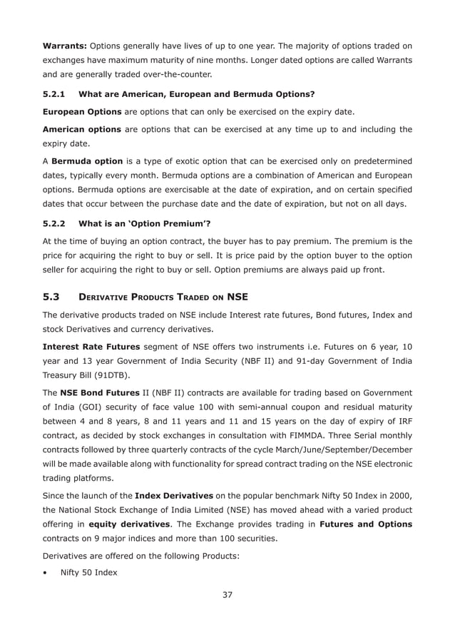 Study Material - [NCFM] Financial Markets A Beginners' Module | PDF | Business Accounting ...