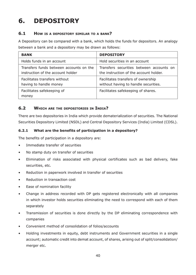Study Material - [NCFM] Financial Markets A Beginners' Module | PDF | Business Accounting ...