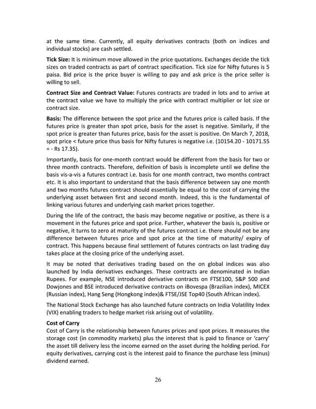 Study Material - [NISM] Series-VIII Equity Derivatives | PDF | Business ...