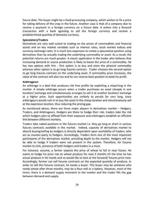 Study Material - [NISM] Series-VIII Equity Derivatives | PDF | Business ...