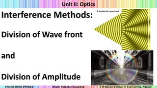 Study Material Engineering Physics - Wave Optics (1).pptx