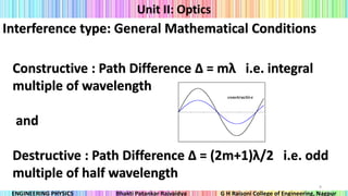 Study Material Engineering Physics - Wave Optics (1).pptx