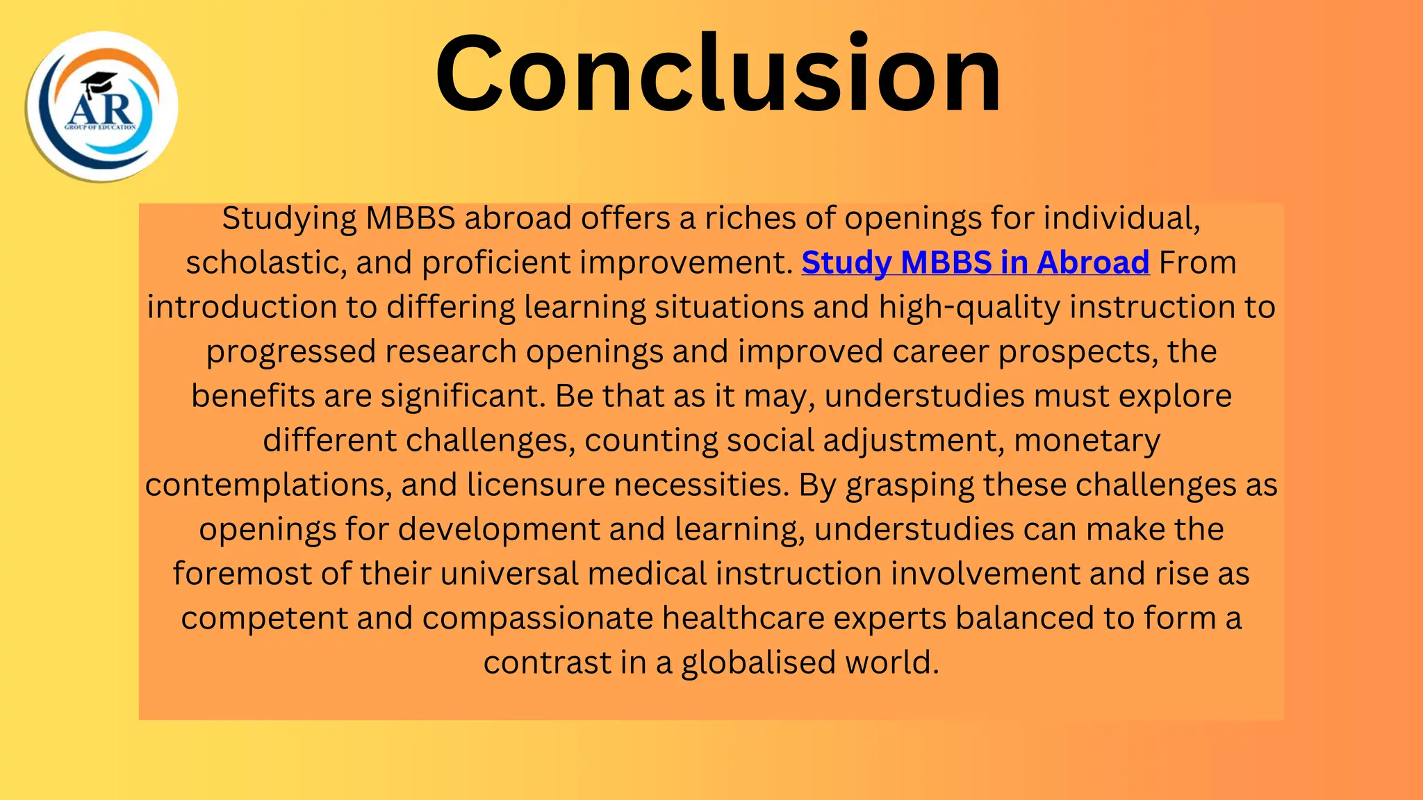 A Comprehensive Guide to Studying MBBS in Abroad | PPT A Comprehensive Guide to Studying MBBS in Abroad | PPT
