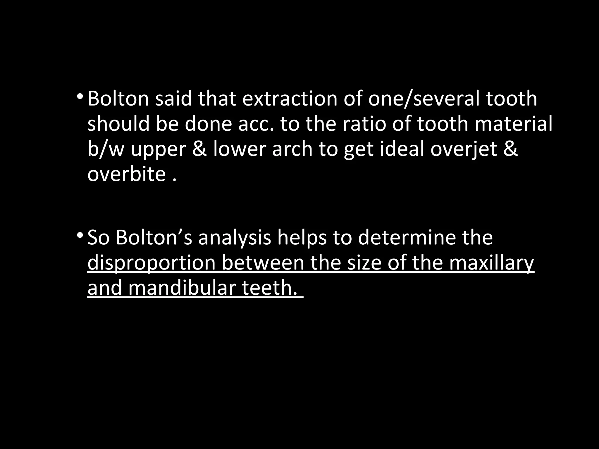 Model analysis in orthodontic | PPT