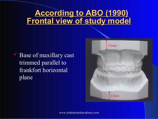 Study models /certified fixed orthodontic courses by Indian dental ac…